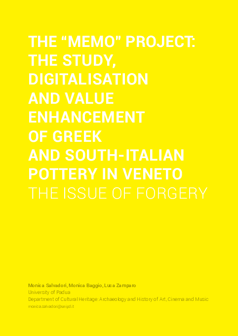(PDF) The "MemO" Project: the Study, Digitalisation and Value ...