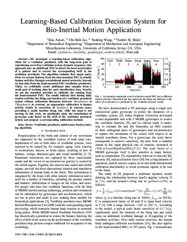(PDF) Learning-Based Calibration Decision System for Bio-Inertial Motion Application