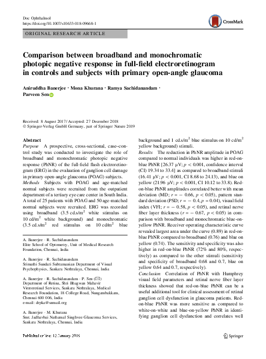 (PDF) Comparison between broadband and monochromatic photopic negative ...