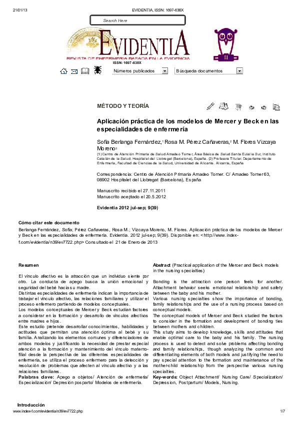 (PDF) Practical application of the Mercer and Beck models in the ...