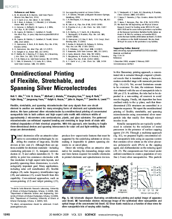 (PDF) Omnidirectional Printing of Flexible, Stretchable, and Spanning ...