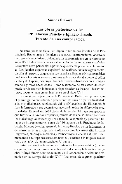 (PDF) Las obras pictóricas de los PP. Florián Paucke e Ignacio Tirsch ...