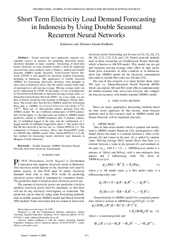 (PDF) Term Electricity Load Demand Forecasting in Indonesia by Using ...