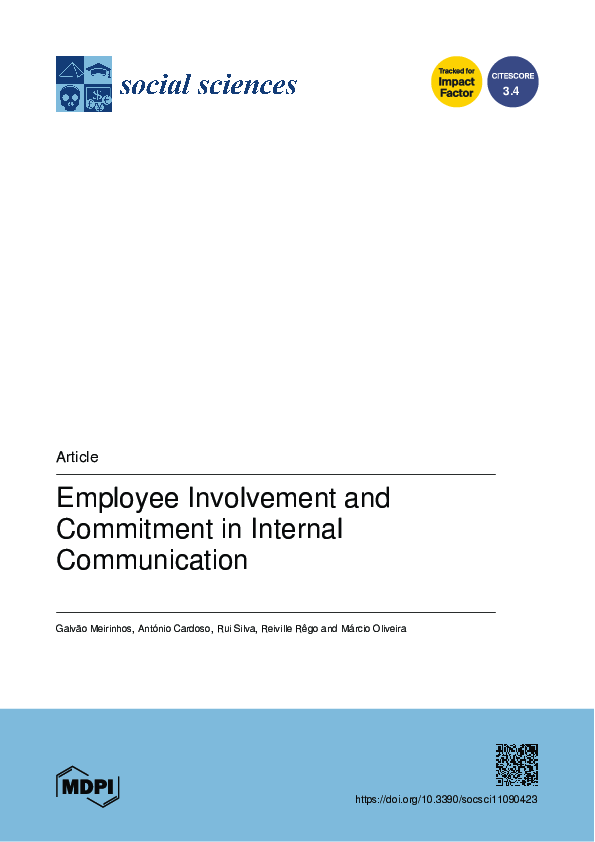 (PDF) Employee Involvement and Commitment in Internal Communication