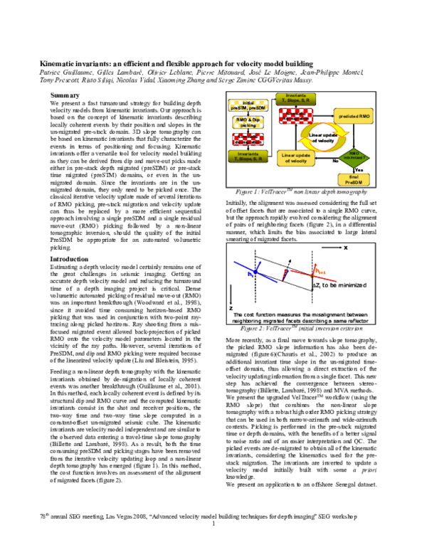 (PDF) Kinematic invariants: an efficient and flexible approach for ...
