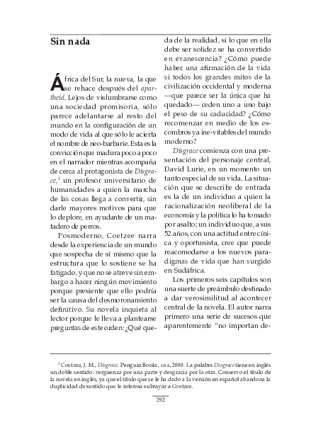 (PDF) Sin nada