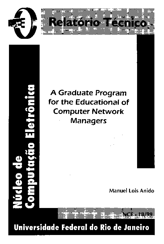 (PDF) A graduate program for the educational of computer network managers