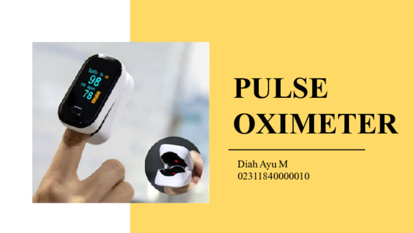 (PPT) Pulse Oximeter