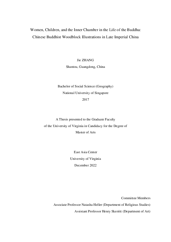 (PDF) Women, Children and the Inner Chamber in the Life of the Buddha ...