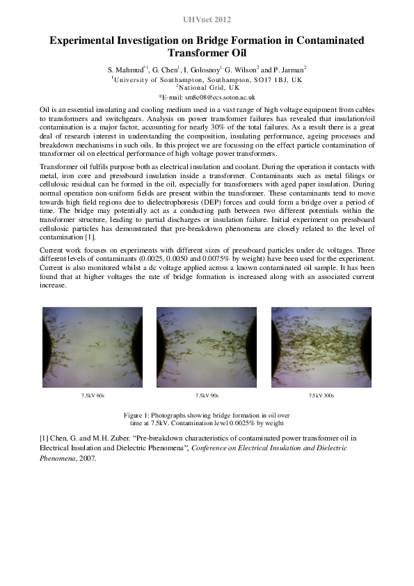 (PDF) Experimental Investigation on Bridge Formation in Contaminated ...