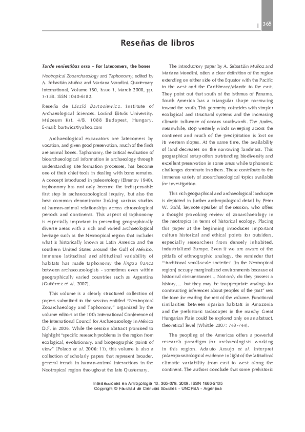 (PDF) Reseñas de libros