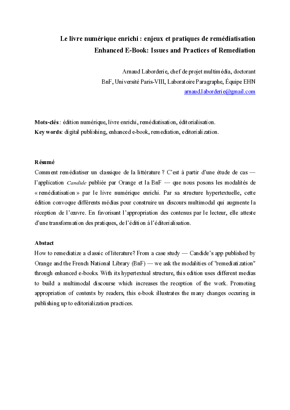 (PDF) Enhanced E-Book: Issues and Practices of Remediation
