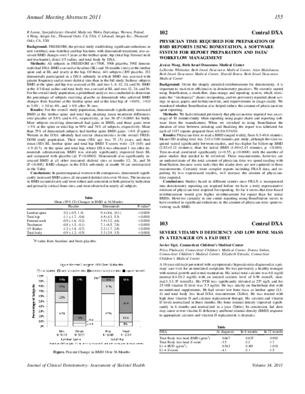 (PDF) Physician Time Required for Preparation of BMD Reports Using ...