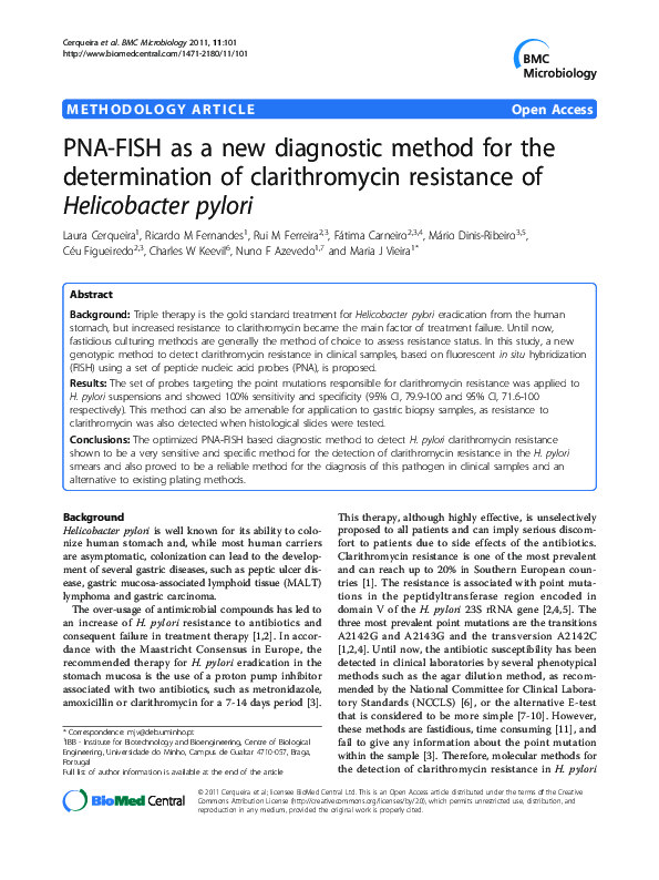 (PDF) PNA-FISH as a new diagnostic method for the determination of ...