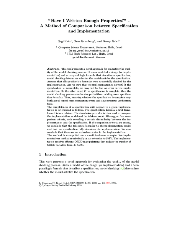 (PDF) ”Have I Written Enough Properties?” - A Method of Comparison ...