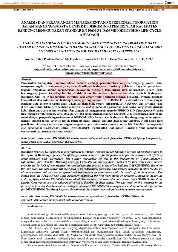 (PDF) Analisis Perancangan Management and Operational Information Dalam ...