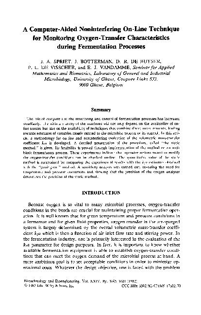 (PDF) A Computer-aided noninterfering on-line technique for monitoring oxygen-transfer ...
