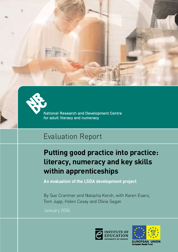 (PDF) Putting good practice into practice: Literacy, numeracy and key ...