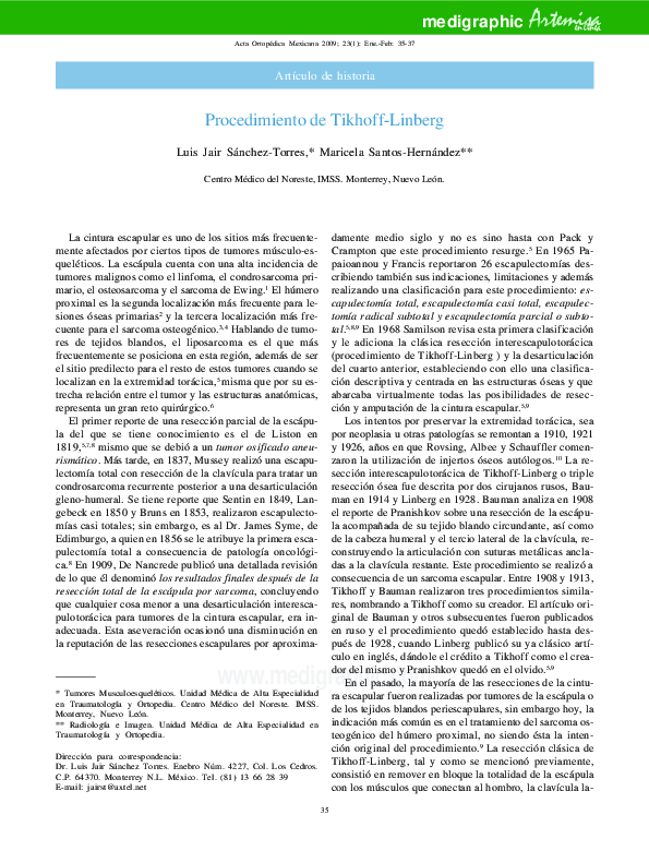 (PDF) [Tikhoff-Linberg procedure]