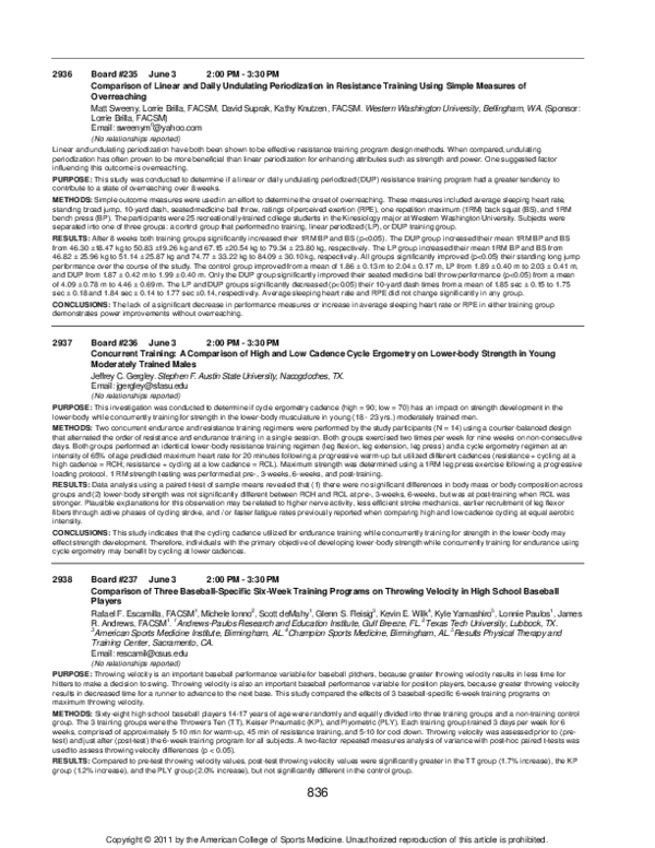 (PDF) A Comparison of Linear and Daily Undulating Periodized Programs ...