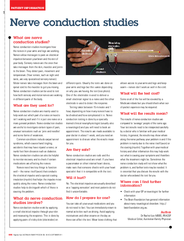 (PDF) Nerve Conduction Studies
