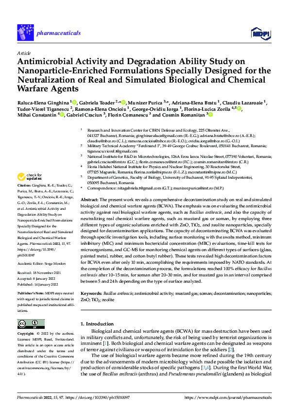 (PDF) Antimicrobial Activity and Degradation Ability Study on ...