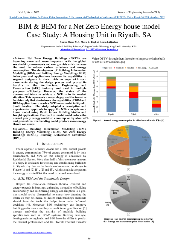 (PDF) BIM & BEM for a Net Zero Energy house model Case Study: A Housing ...