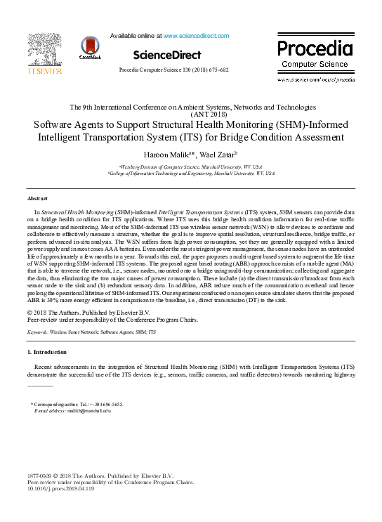 (PDF) Software Agents to Support Structural Health Monitoring (SHM ...