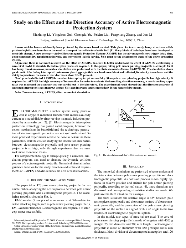 (PDF) Study on the Effect and the Direction Accuracy of Active ...