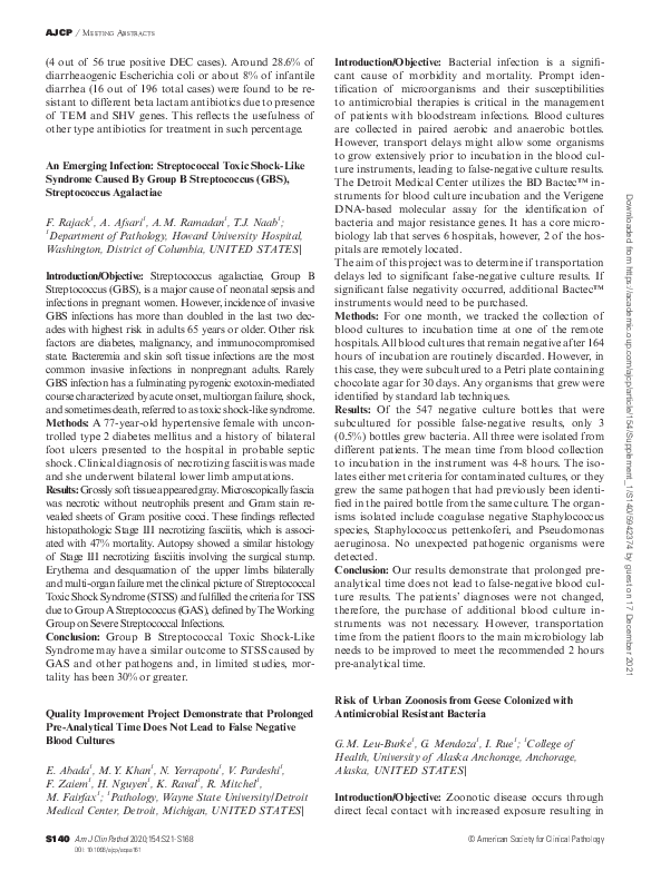 (PDF) Quality Improvement Project Demonstrate that Prolonged Pre ...