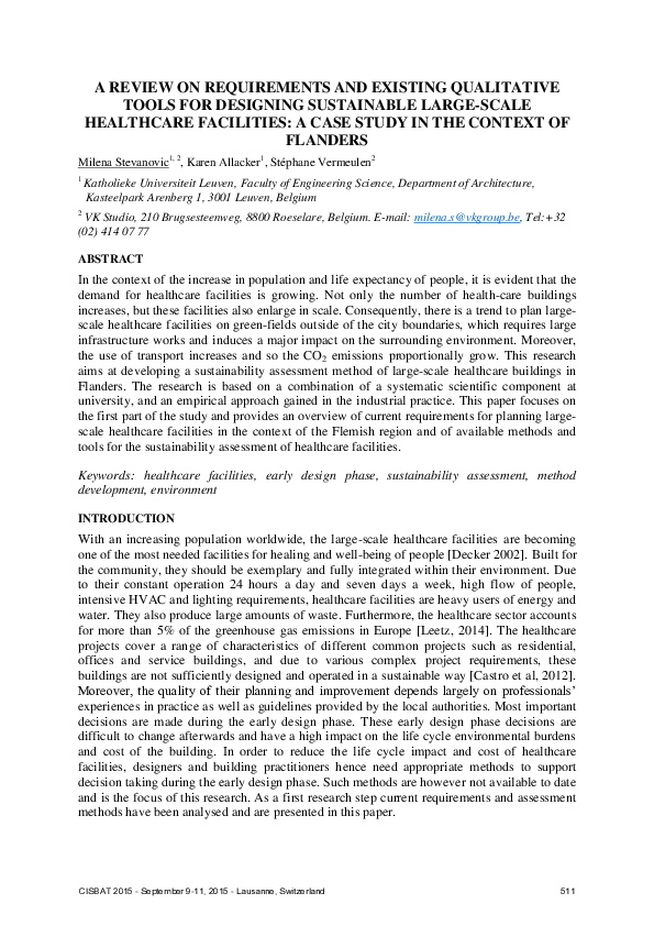 (PDF) A review on requirements and existing qualitative tools for ...