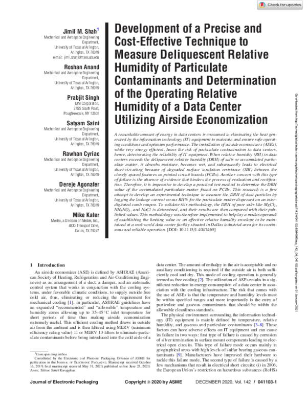 (PDF) Development of a Precise and Cost-Effective Technique to Measure ...