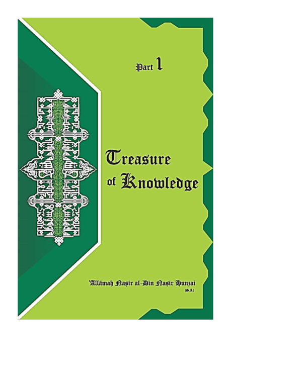 (PDF) Treasure of Knowledge Part 1