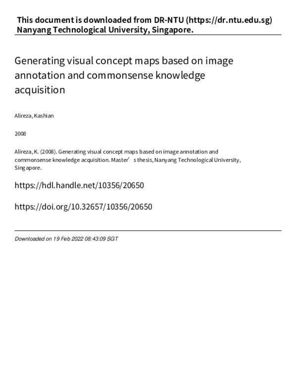 (PDF) Generating visual concept maps based on image annotation and commonsense knowledge ...