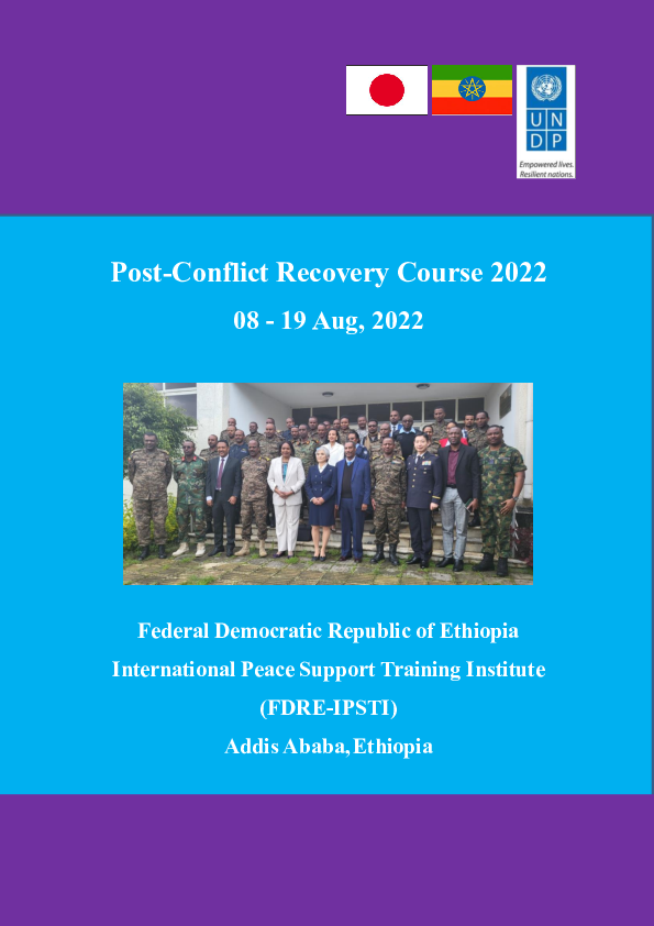 (PDF) Summary Post-Conflict Recovery Course