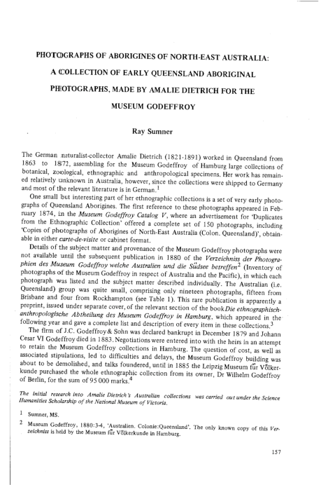 (PDF) Photographs of Aborigines of north-east Australia: a collection ...