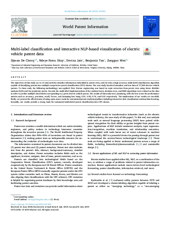 (PDF) Multi-label classification and interactive NLP-based ...