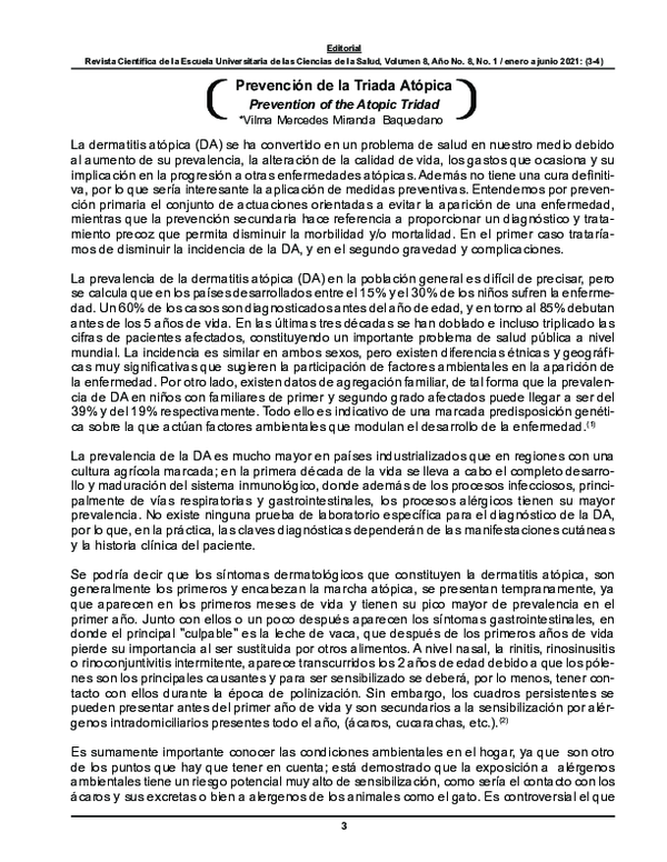 (PDF) Prevención de la Triada Atópica | vilma miranda - Academia.edu