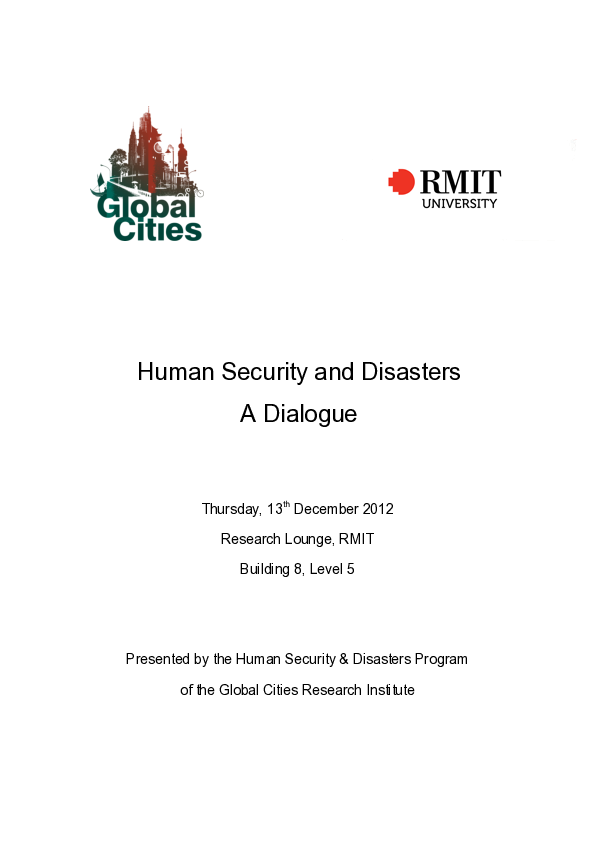 (PDF) A more ‘human’ human security
