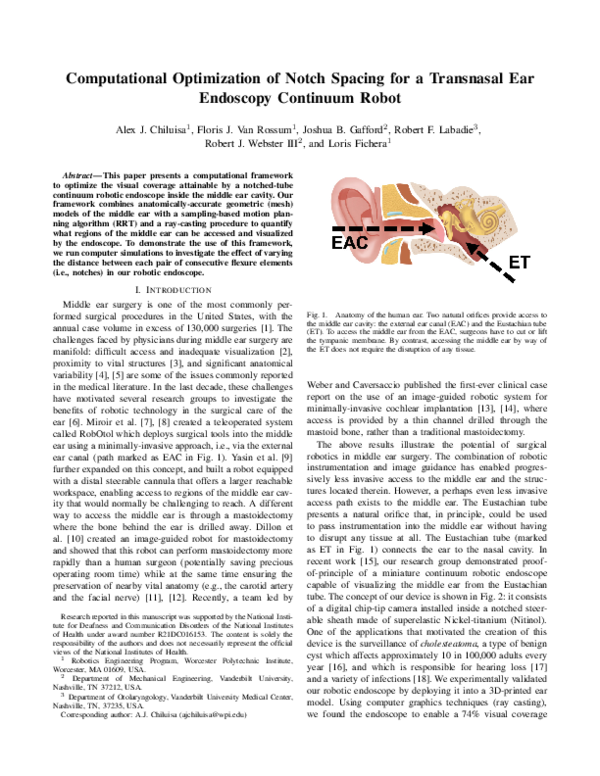 (PDF) Computational Optimization of Notch Spacing for a Transnasal Ear ...