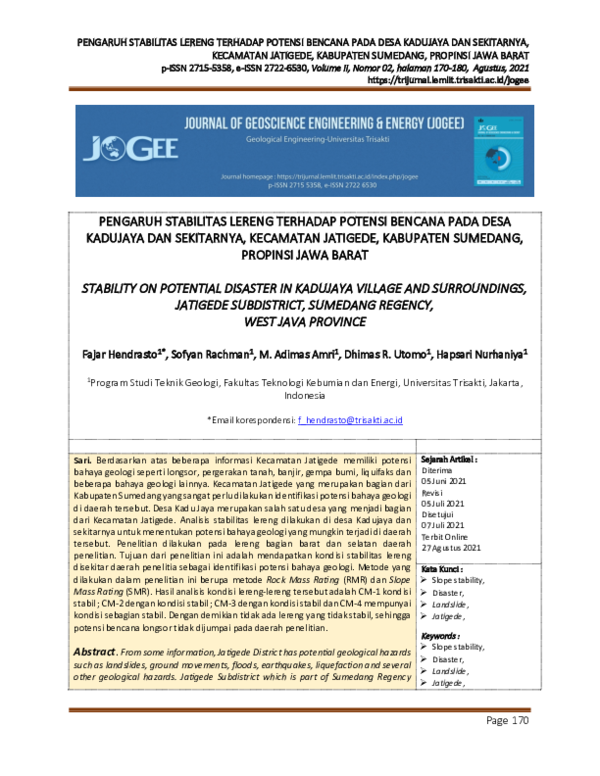 (PDF) Conceptual Model of the “Ubl” Region Geothermal System of Lampung ...