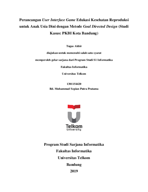 (PDF) Perancangan User Interface Game Edukasi Kesehatan Reproduksi ...