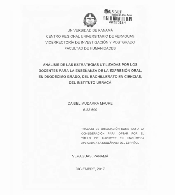 (PDF) Análisis de las estrategias utilizadas por los docentes para la ...