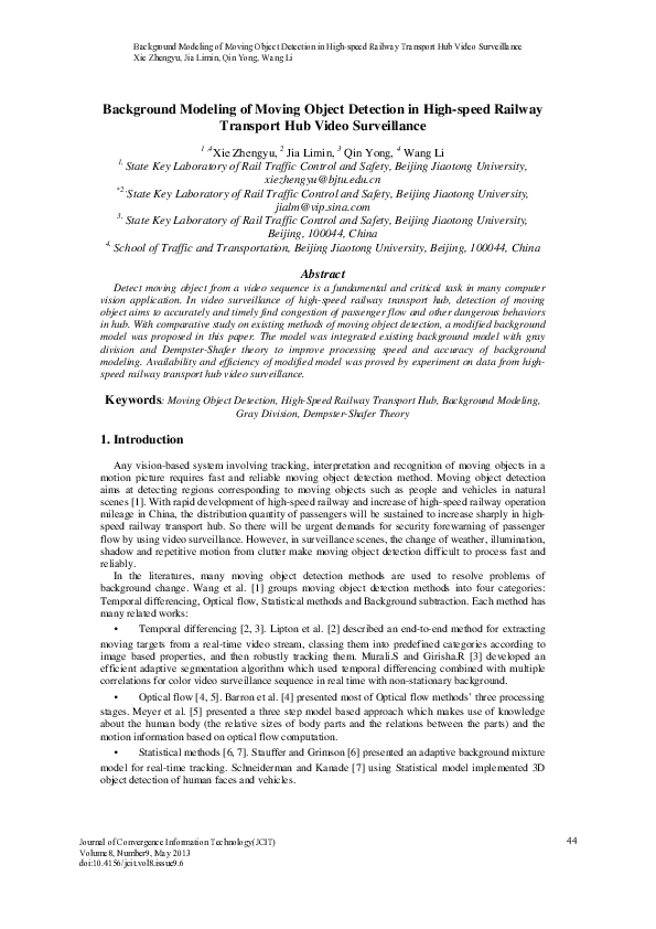 Pdf Enhanced Object Detection In Railway Videography