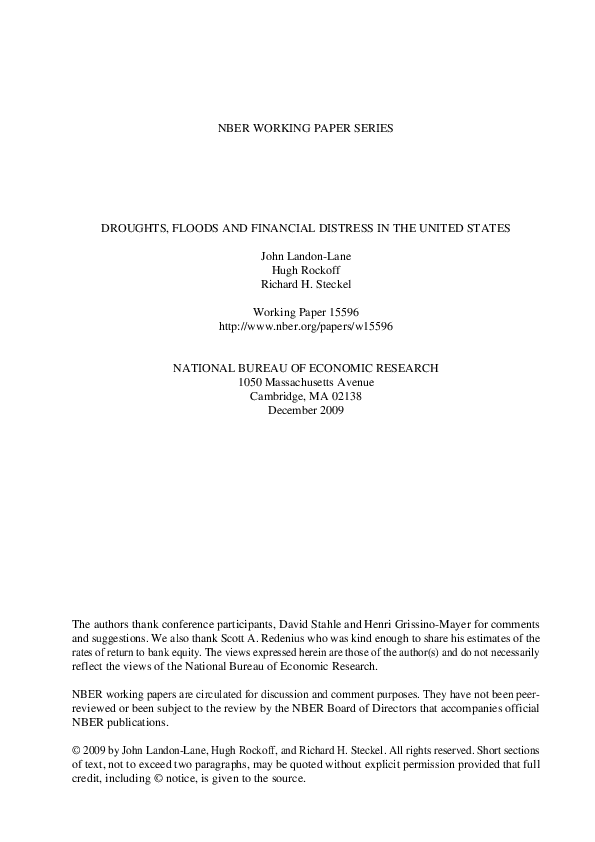 (PDF) credit, including © notice, is given to the source. Droughts ...