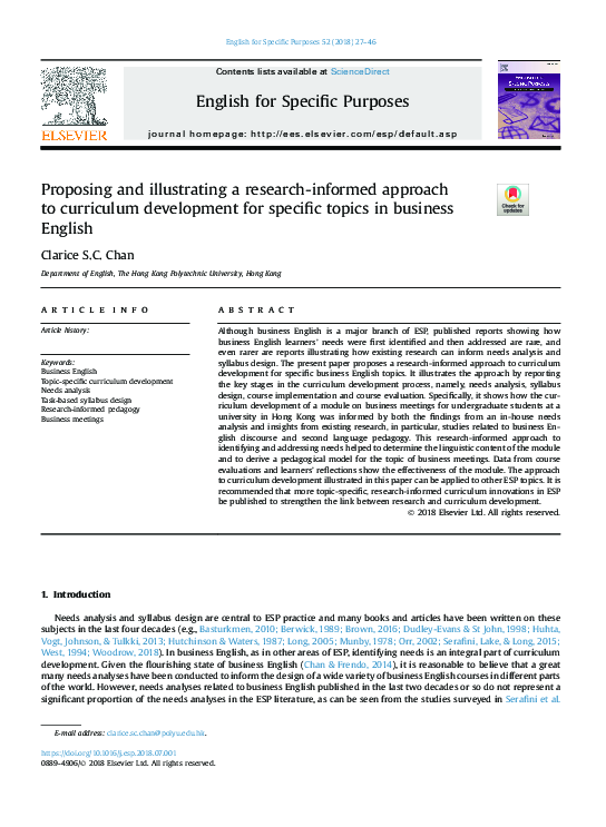 (PDF) Proposing and illustrating a research-informed approach to ...