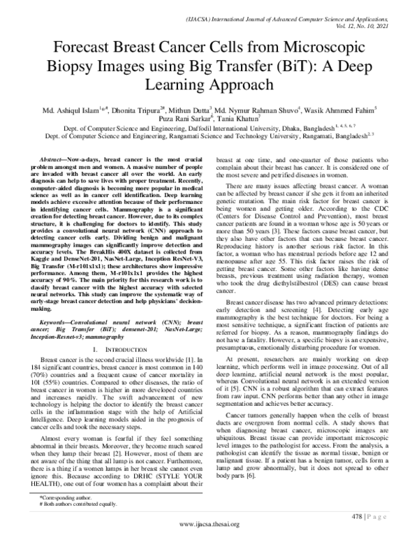 (PDF) Forecast Breast Cancer Cells from Microscopic Biopsy Images using ...