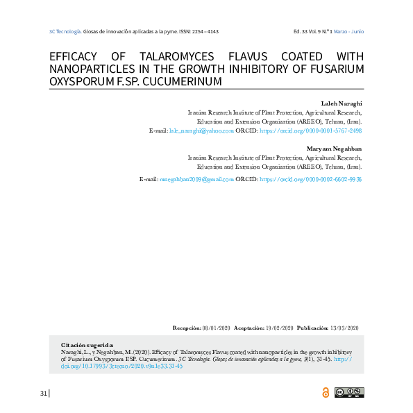 (PDF) Efficacy of Talaromyces Flavus coated with nanoparticles in the ...