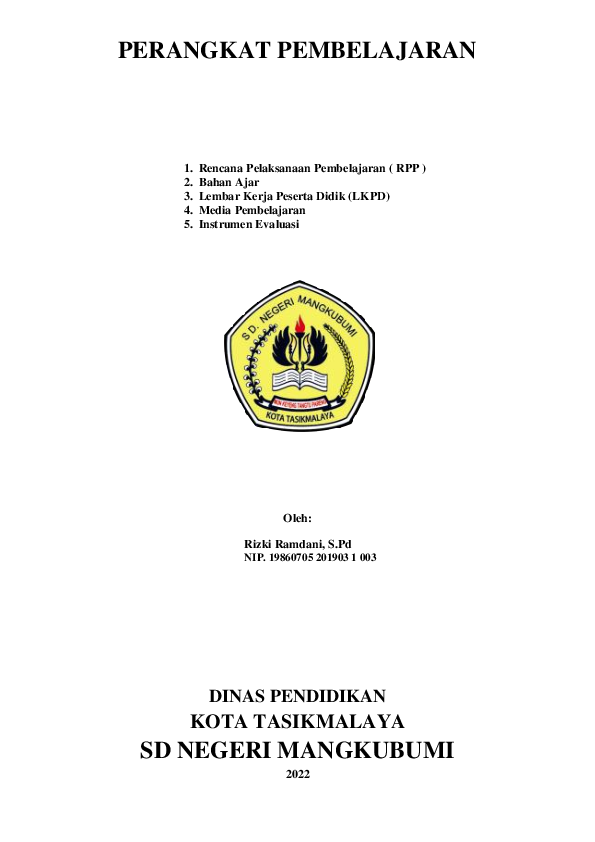 (PDF) PERANGKAT PEMBELAJARAN UJI KINERJA ( UKIN ) 1. Rencana ...