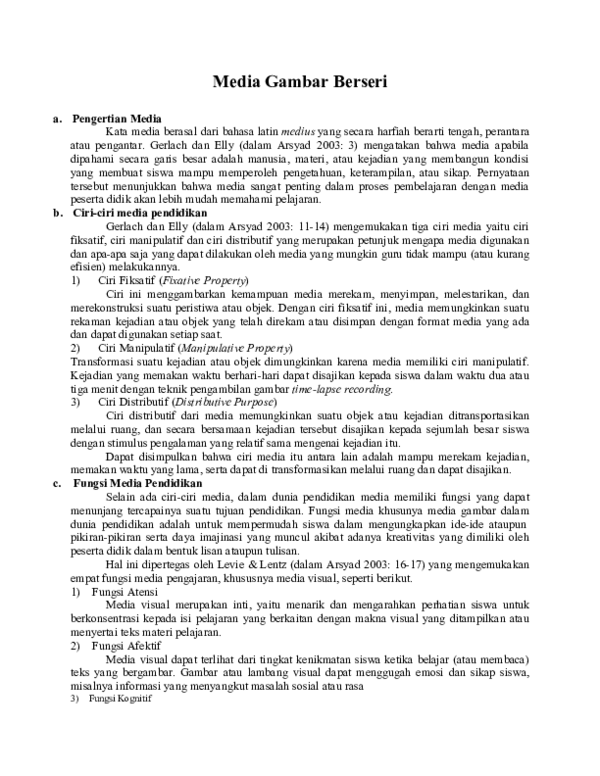 (DOC) Media Gambar Berseri